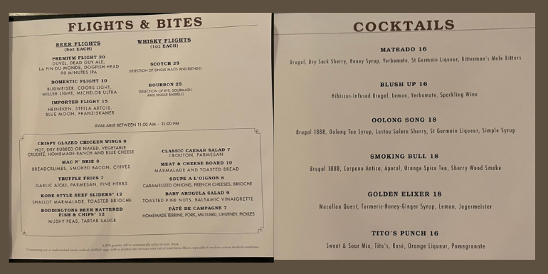 Celebrity Beyond Menus