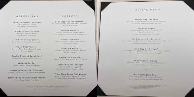 Celebrity Beyond Menus