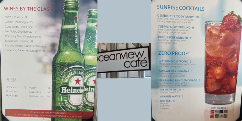 Celebrity Beyond Menus