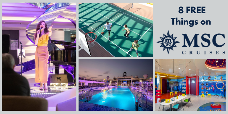 8 Free Things on MSC Cruises