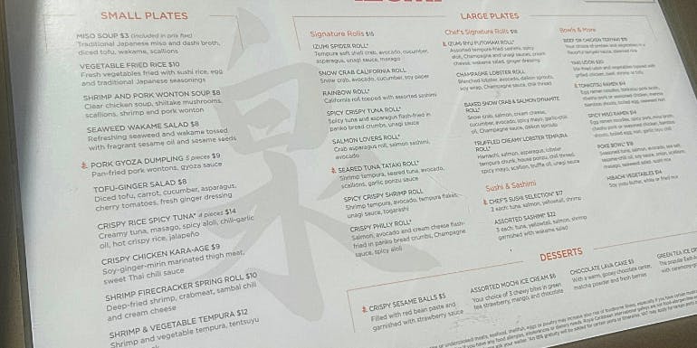 Utopia of the Seas Dining Guide