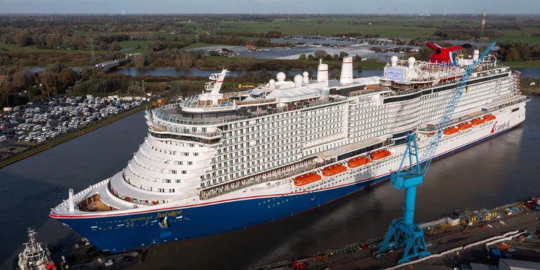 Carnival Jubilee Completes Sea Trials