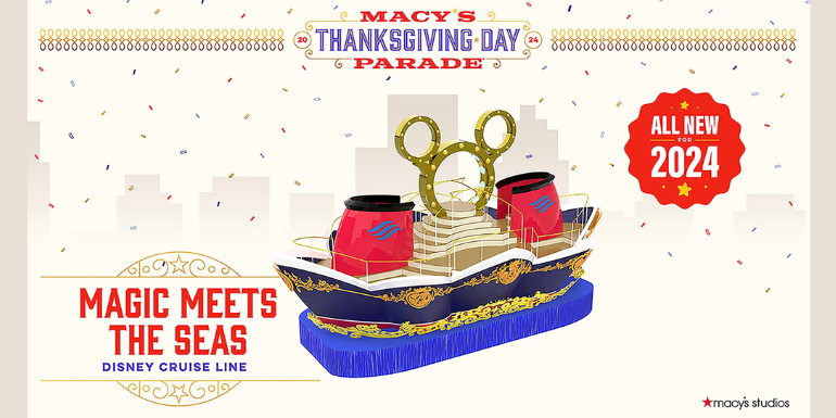 Disney Cruise Line to Debut New Float in 2024 Macy’s Day Thank...