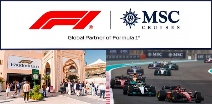 MSC Cruises Celebrates First Title Sponsorship at Formula 1® B...