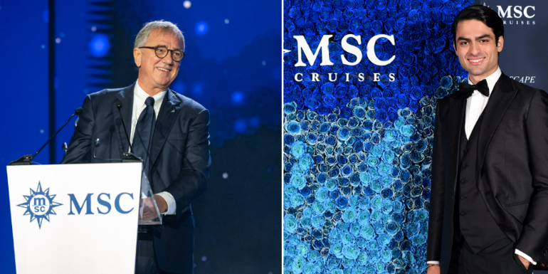 New Ship from MSC Cruises Christened in New York City