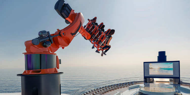 MSC Seascape to Feature First-Ever Robotic Arm Ride at Sea