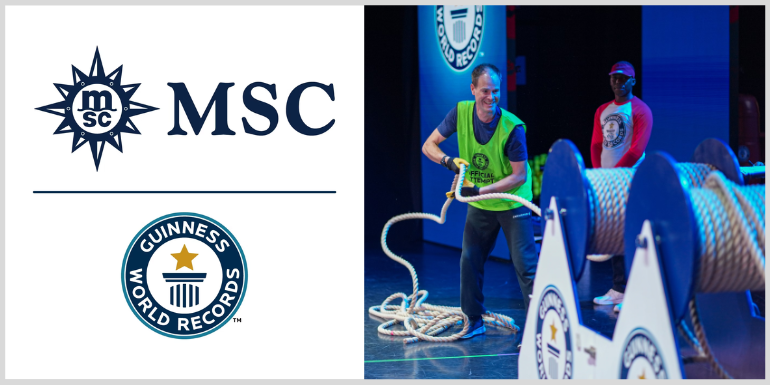 MSC Cruises to Roll Out GUINNESS WORLD RECORDS Entertainment A...