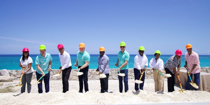 Royal Caribbean Breaks Ground for New Beach Club in Nassau