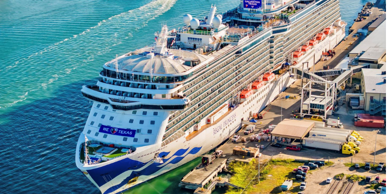 Regal Princess Begins Sailing from Port of Galveston