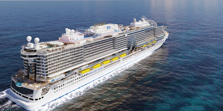 Sun Princess Begins Maiden Voyage