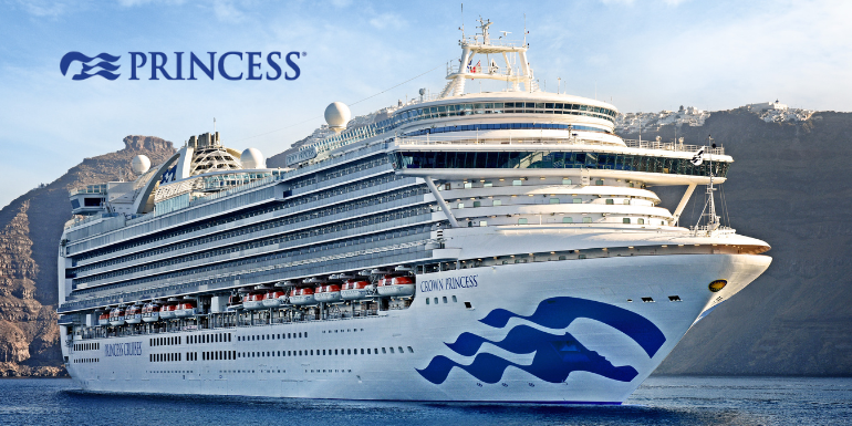 Princess Cruises’ Crown Princess Returns from Drydock with New...