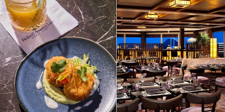 Holland America to Roll Out New Menu at Specialty Eatery Tamar...