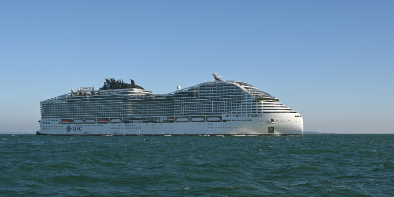 MSC World America Completes Sea Trials