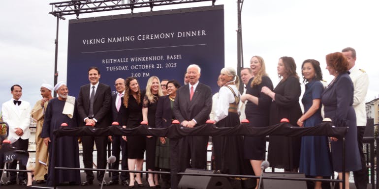 Viking Celebrates 100 Ships with Naming Ceremony for Nine Rive...