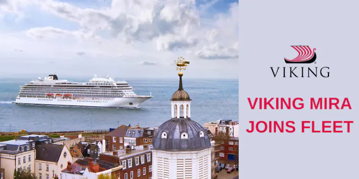 Viking Takes Delivery of New Ocean Ship, Viking Mira